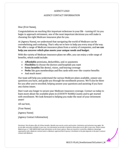 Get the T65 Medicare Prospecting Letter