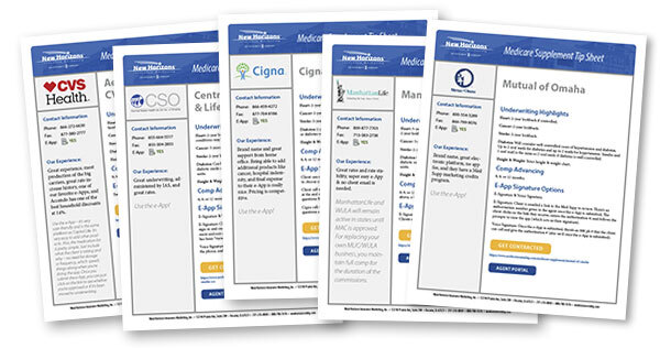 Place Med Supp Business Faster with the Medicare Supplement Tip Sheets
